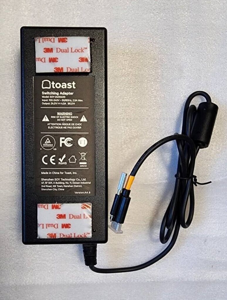 Toast terminal de point de vente bloc d'alimentation flexible avec ...